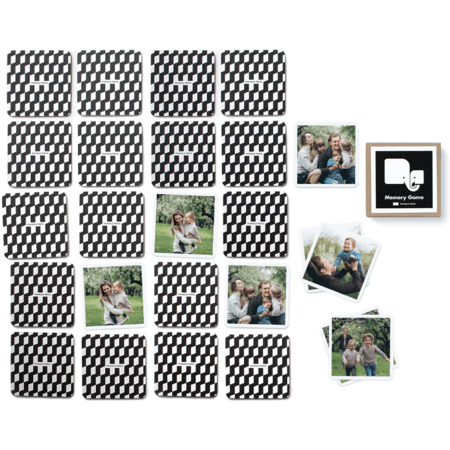 Personalized Memory Game with Heart Theme